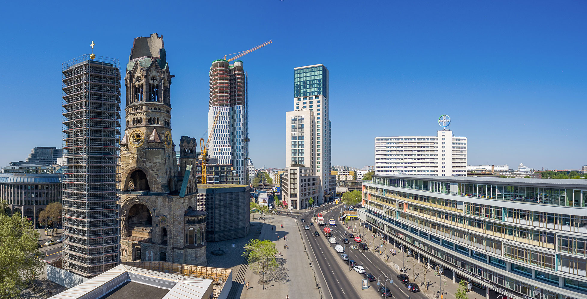 Breitscheidplatz Berlin (Luftaufnahmen) - Aeroblick | Luftaufnahmen für ...